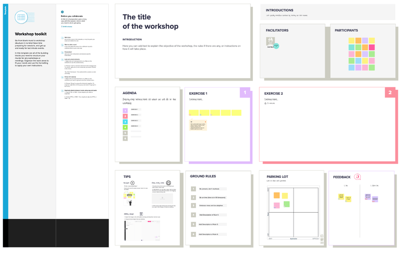 Event canvas template | Mural